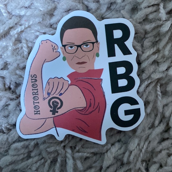Accessories | Rbg Sticker 5 For 5 | Poshmark